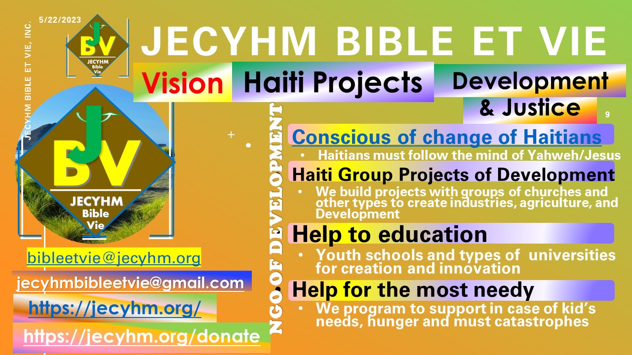 JBV GoFundMe - Jecyhm Bible et Vie